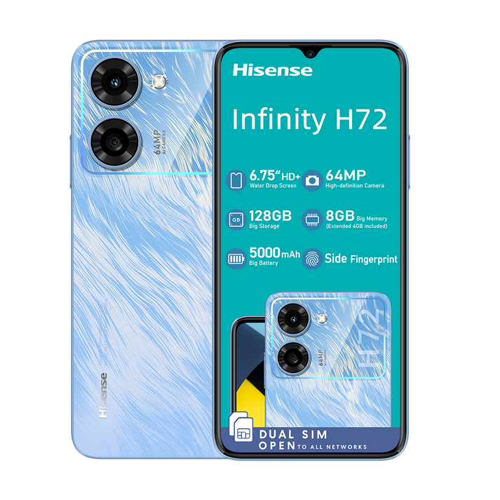 Hisense H72 128GB Dual Sim – PEP Cell