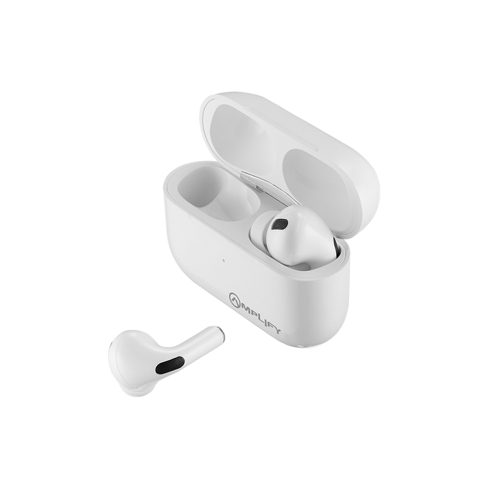 Amplify Note Pro Wireless Earbuds Pods White – PEP Cell