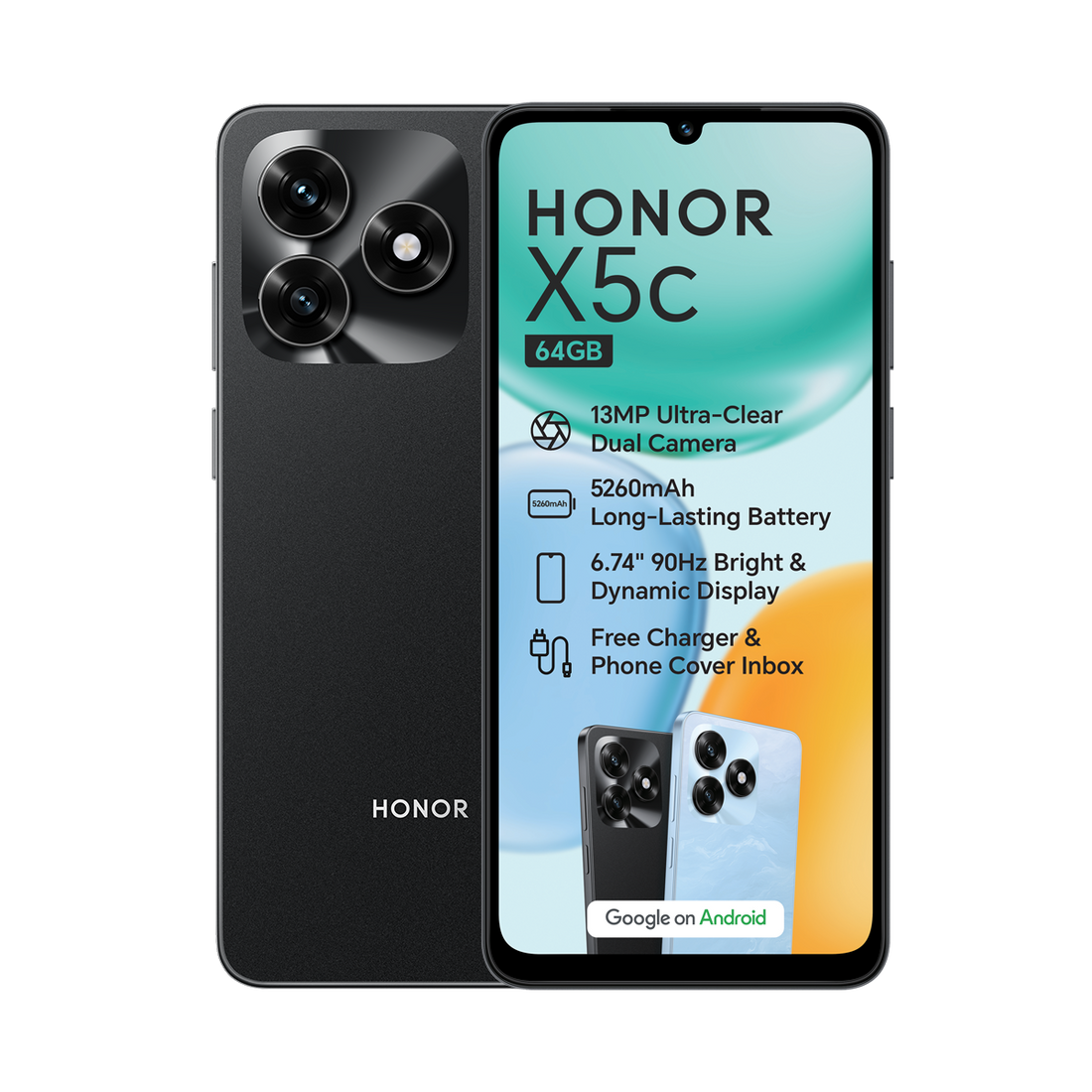 Honor X5c 64GB Dual Sim Telkom – PEP Cell