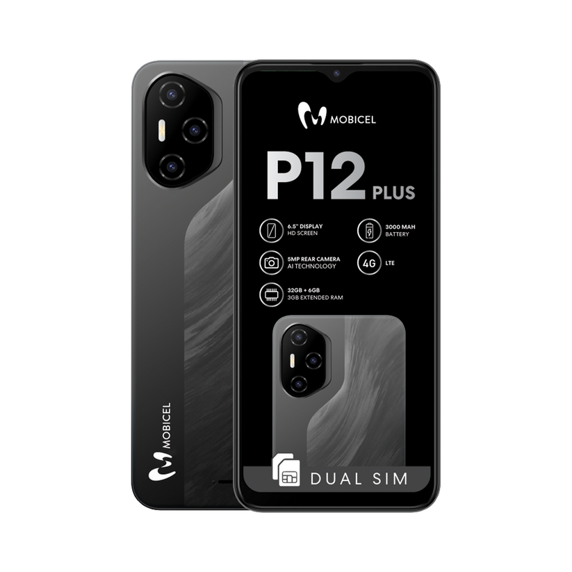 Mobicel P12 Plus Dual Sim – PEP Cell