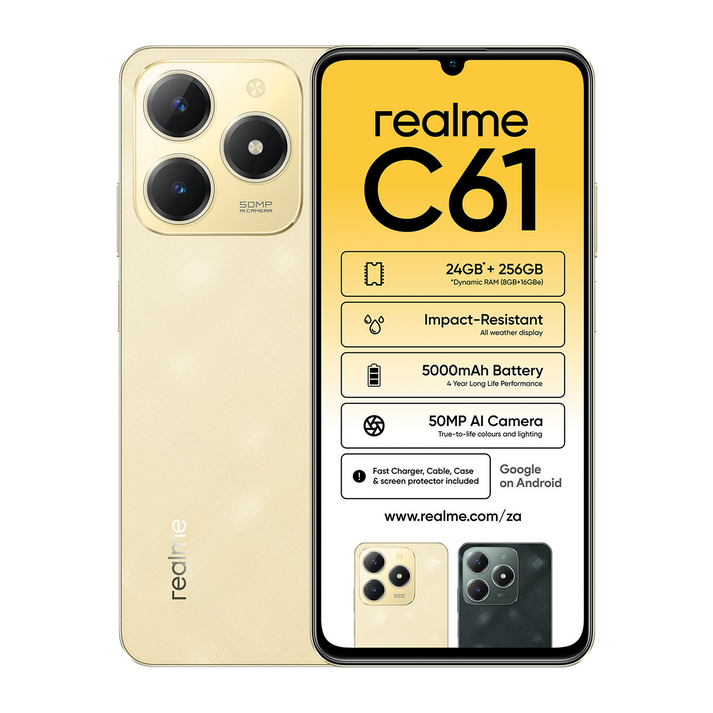 Realme C61 256GB dual sim – PEP Cell