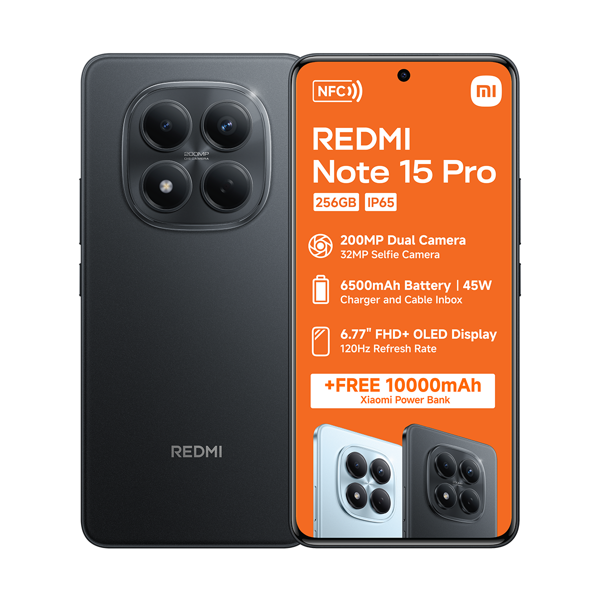 Xiaomi Redmi Note 15 Pro 256GB Dual Sim Plus Powerbank – PEP Cell
